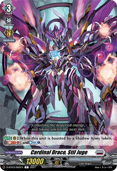 Cardinal Draco, Stil Juge - Advance of Intertwined Stars - Cardfight ...