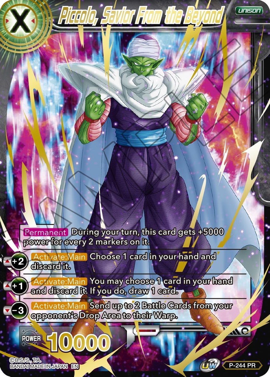 Piccolo, Savior from Beyond (Gold Stamped) - Mythic Booster - Dragon ...
