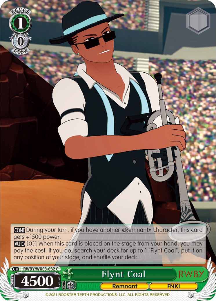 Flynt Coal - RWBY - Weiss Schwarz