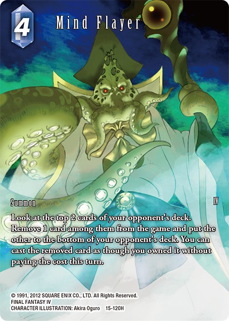 Mind Flayer (Full Art) - Crystal Dominion - Final Fantasy TCG