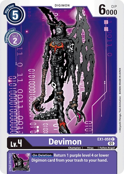 Devimon Evolution