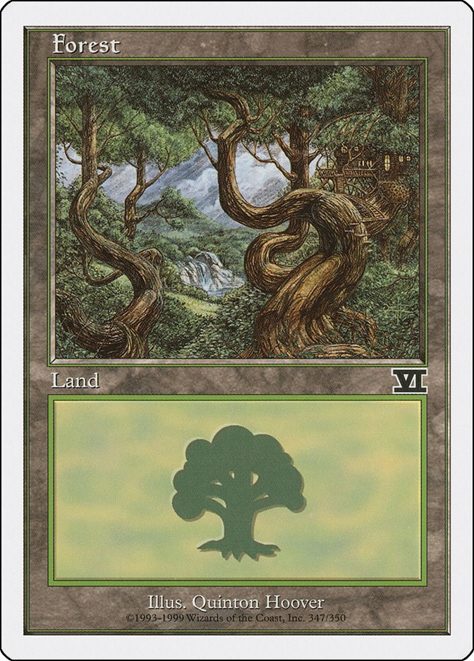 Forest (347) - Classic Sixth Edition - Magic: The Gathering