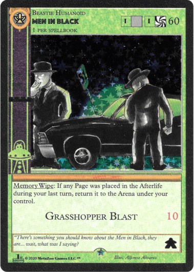 Men in Black - Sample Cards - MetaZoo