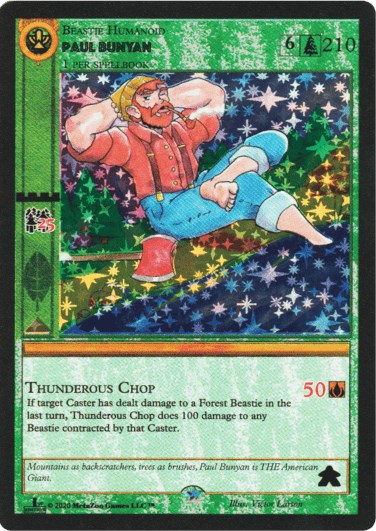 Paul Bunyan - Sample Cards - MetaZoo