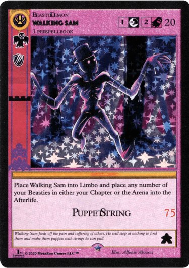 Walking Sam - Sample Cards - MetaZoo