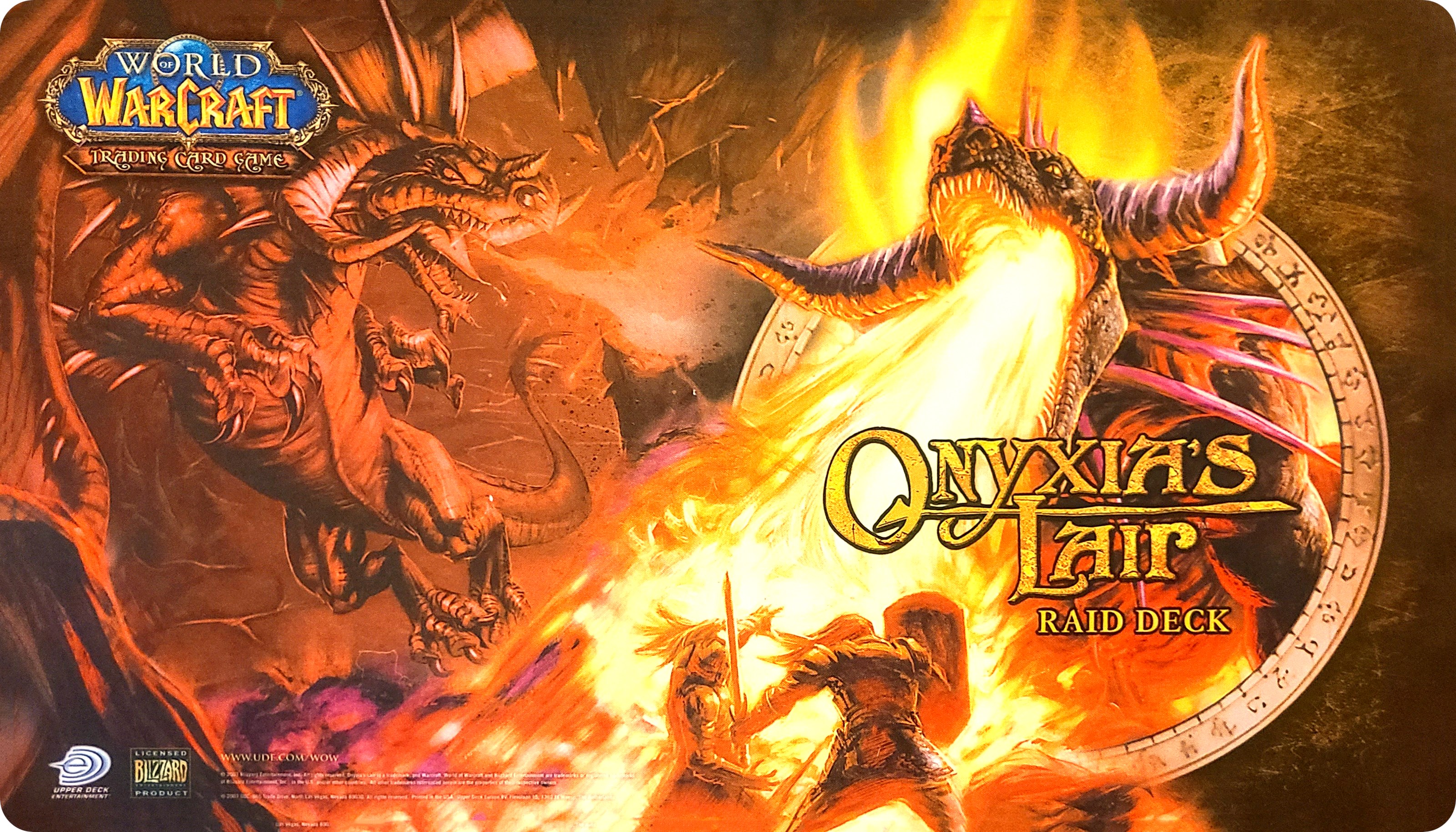 World of Warcraft: Onyxia's Lair Playmat - Upper Deck Playmats - Playmats