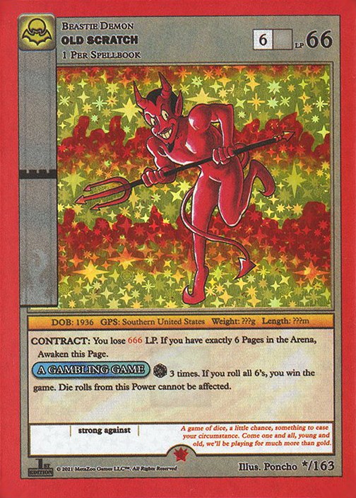 Old Scratch (Secret) - Nightfall: First Edition - MetaZoo