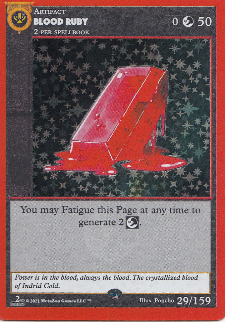 Blood Ruby - Cryptid Nation: Second Edition - MetaZoo