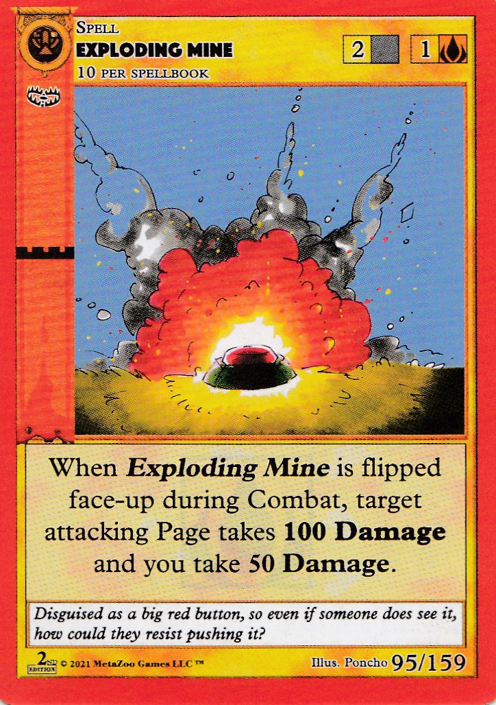 Exploding Mine - Cryptid Nation: Second Edition - MetaZoo