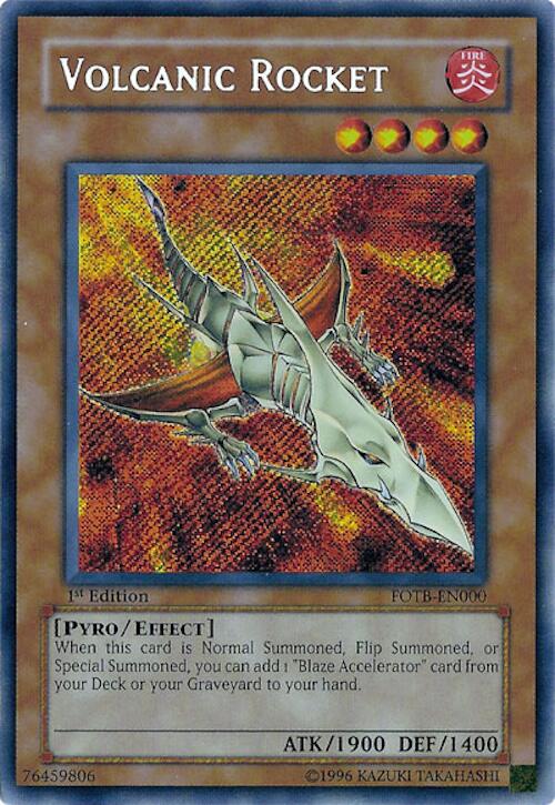 Volcanic Rocket - Force of the Breaker - YuGiOh