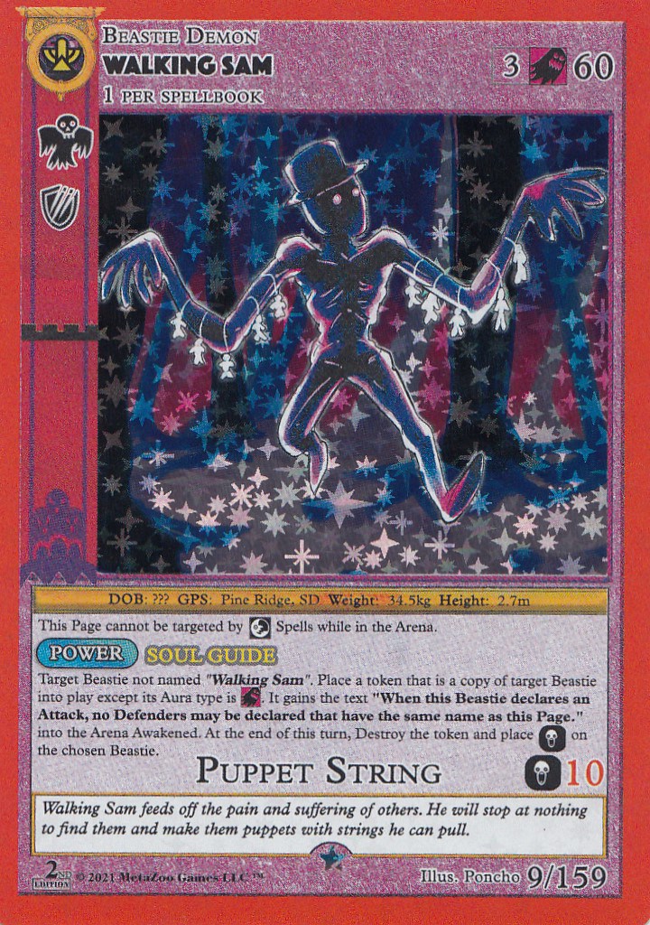 Walking Sam - Cryptid Nation: Second Edition - MetaZoo