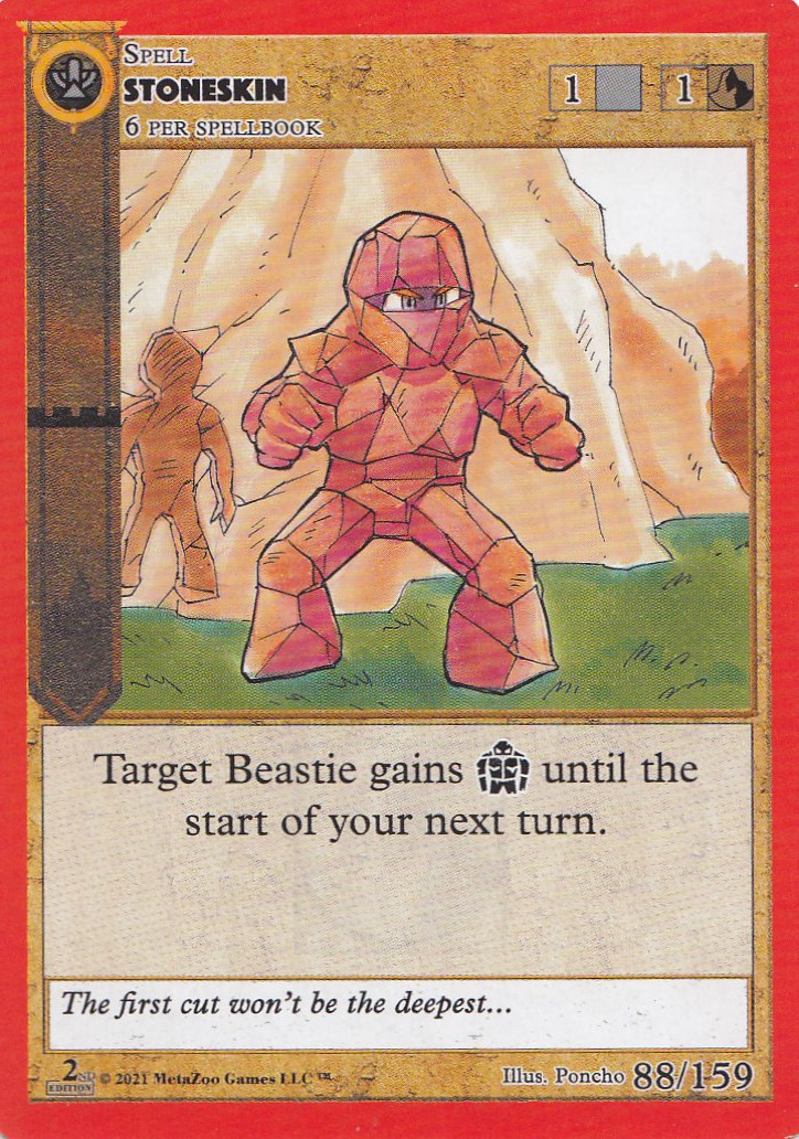 Stoneskin - Cryptid Nation: Second Edition - MetaZoo