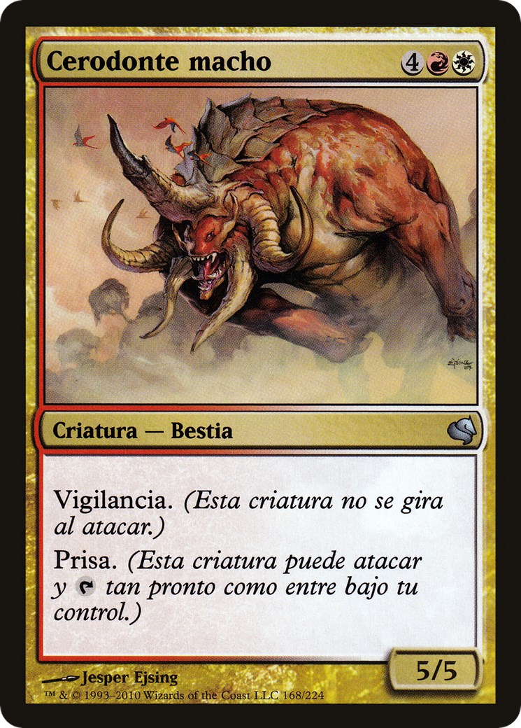 Bull Cerodon (Spanish) - "Brion Brazo Corpulento" - Magic Encyclopedia ...