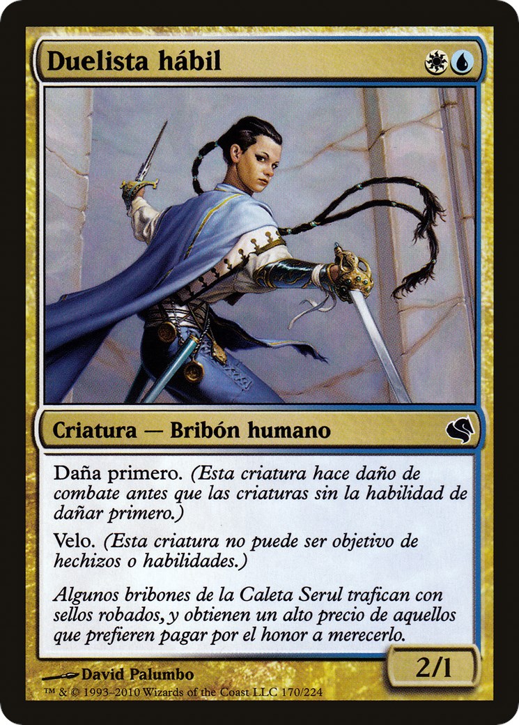 Deft Duelist (Spanish) - "Duelista habil" - Magic Encyclopedia 2011 ...