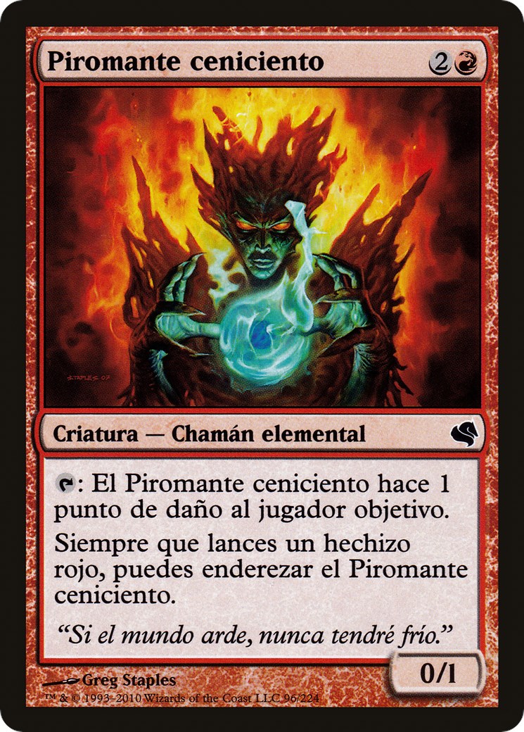 Cinder Pyromancer (Spanish) - "Piromante ceniciento" - Magic ...