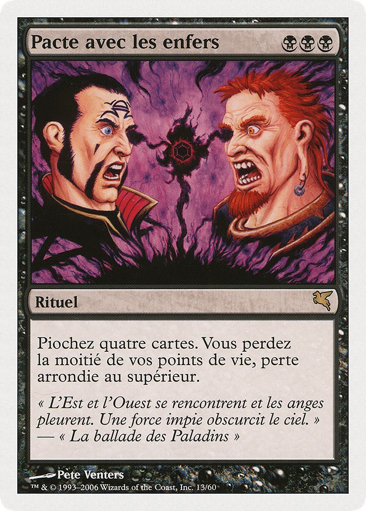 Infernal Contract (French) - "Pacte avec les enfers" - Magic ...