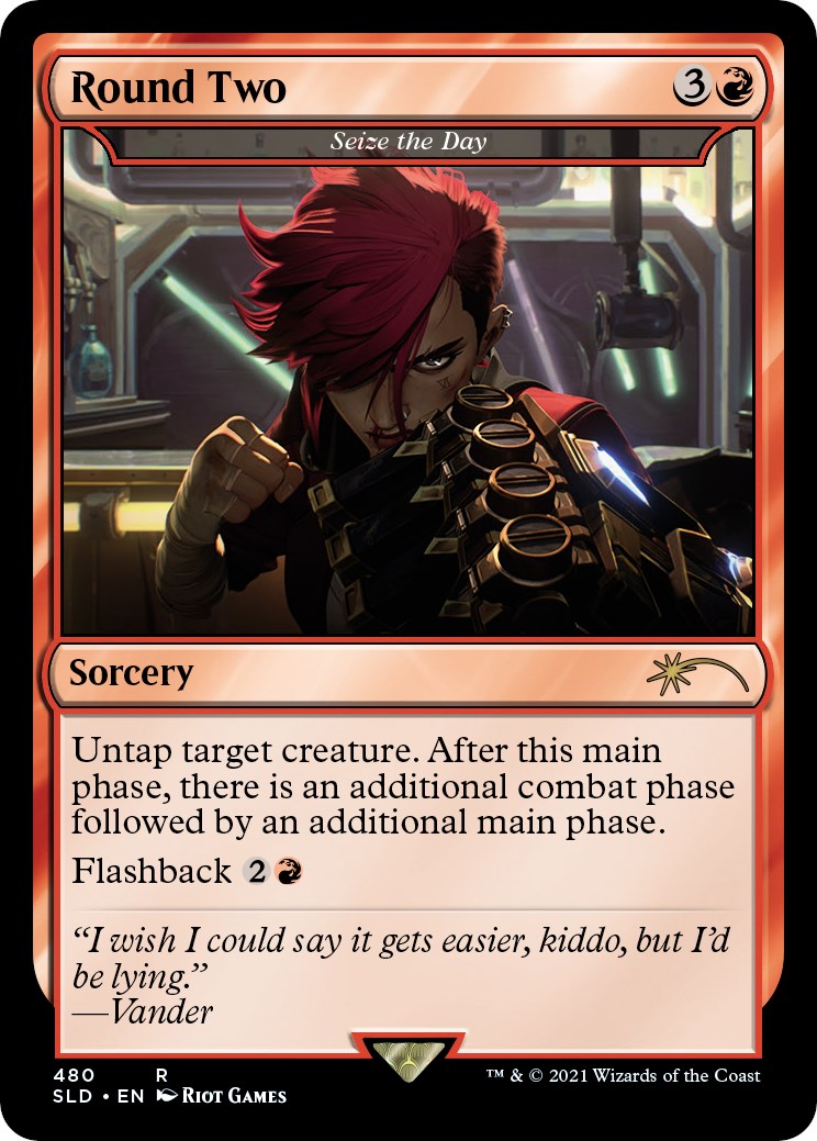 Round Two - Seize the Day - Secret Lair Drop Series - Magic: The Gathering