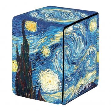 Fine Art Starry Night Alcove Flip Box - Ultra Pro Deck Boxes - Deck Boxes