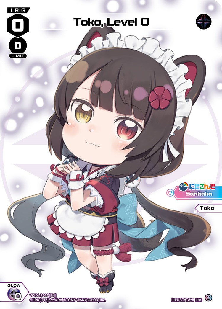Toko, Level 0 (Chibi) - Promo Cards - WIXOSS