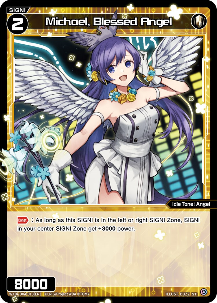 Michael, Blessed Angel - Diva Debut Deck D04: WOLF LION LOVIT - WIXOSS