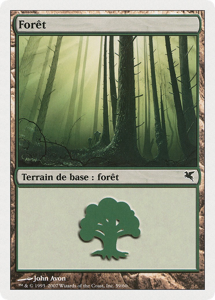 Forest (French) - "Foret" (D59) - Magic Encyclopedia 2005 (Salvat ...