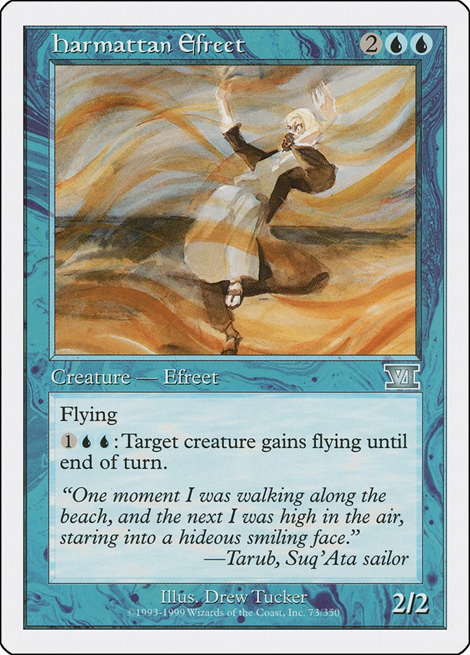Harmattan Efreet - Classic Sixth Edition - Magic: The Gathering