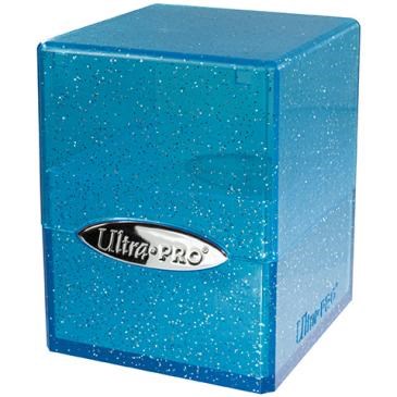 Satin Cube - Glitter Blue - Ultra Pro Deck Boxes - Deck Boxes