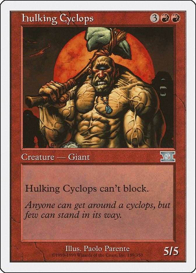 Hulking Cyclops - Classic Sixth Edition - Magic: The Gathering