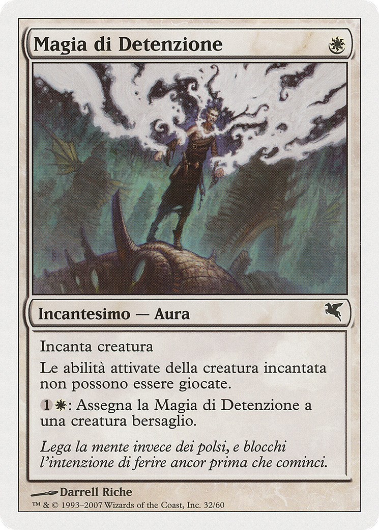 Detainment Spell (Italian) - "Magia di Detenzione" - Magic Encyclopedia ...