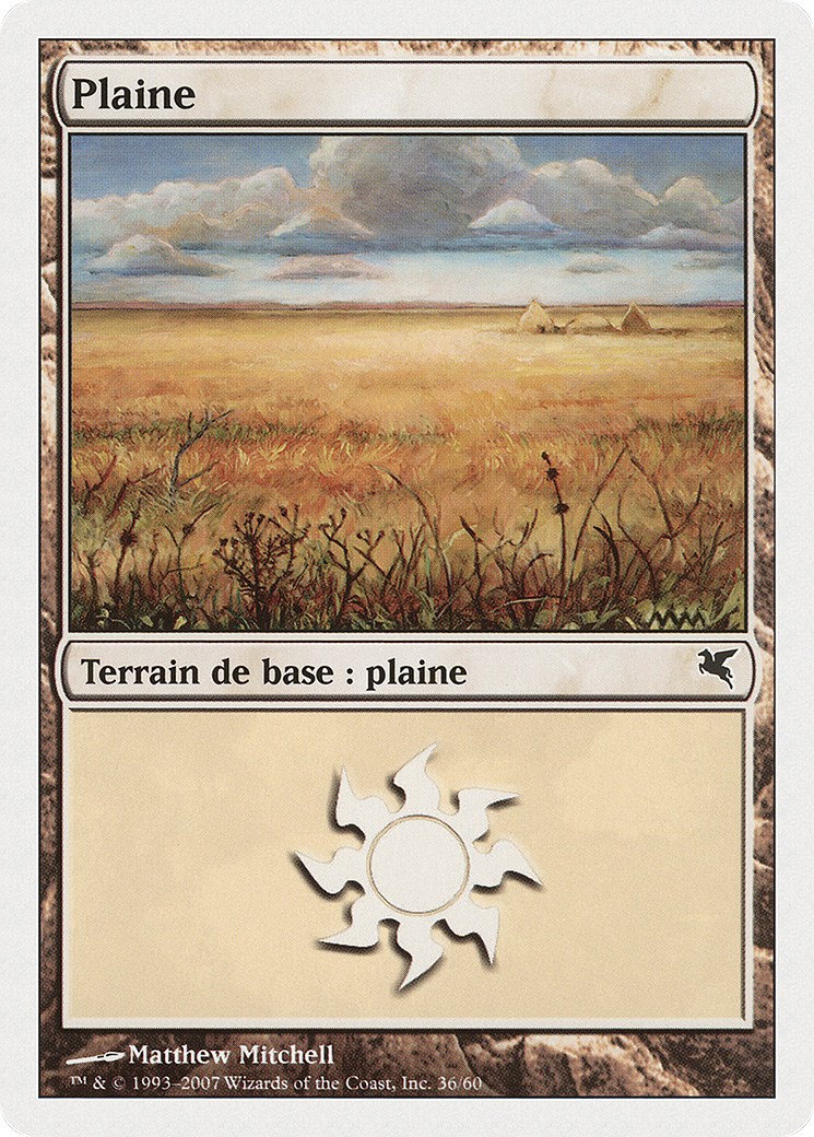 Plains (French) - "Plaine" (J36) - Magic Encyclopedia 2005 (Salvat ...