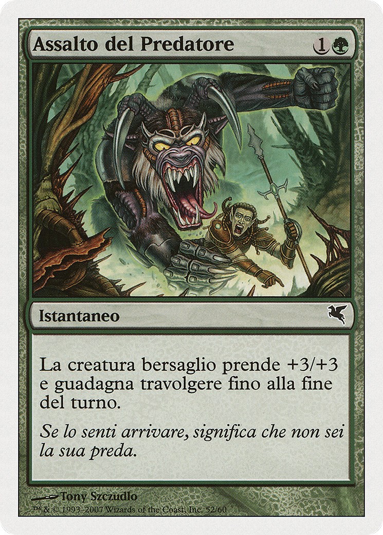 Predator's Strike (Italian) - "Assalto del Predatore" - Magic ...