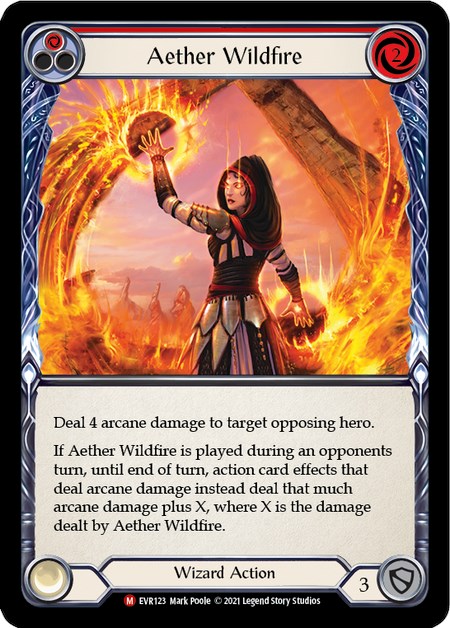 Aether Wildfire - Everfest - Flesh and Blood TCG