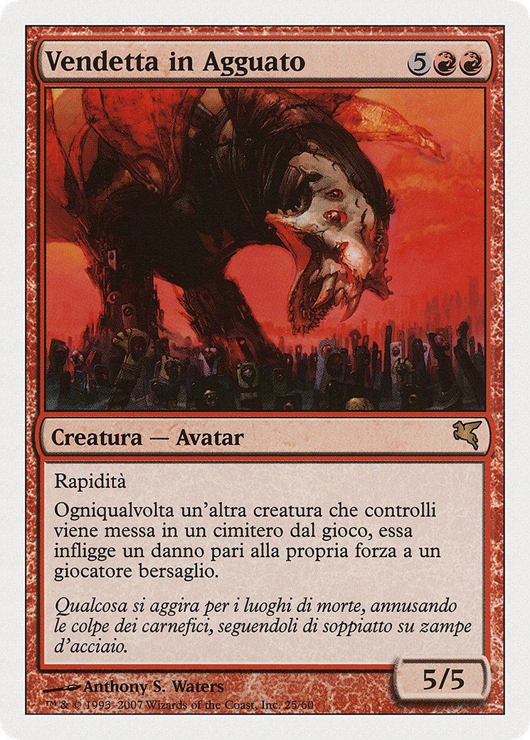 Stalking Vengeance (Italian) - "Vendetta in Agguato" - Magic ...