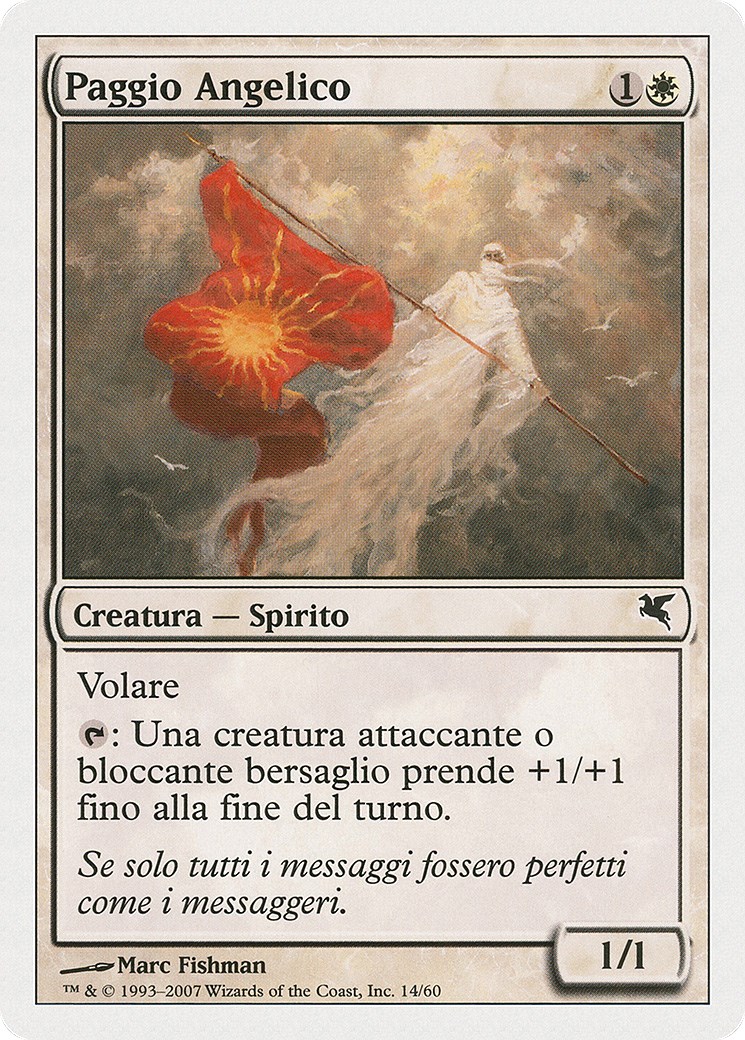 Angelic Page (Italian) - "Paggio Angelico" - Magic Encyclopedia 2005 ...