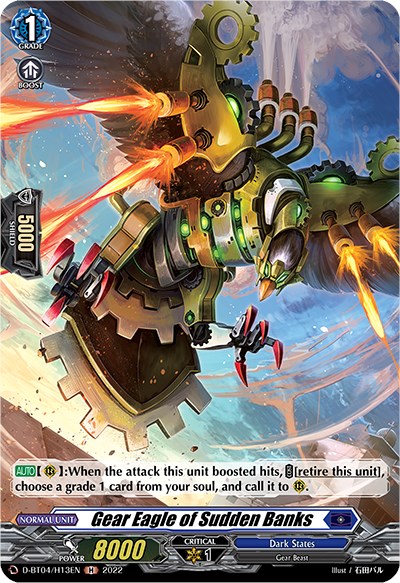 Gear Eagle of Sudden Banks (Holo) - Awakening of Chakrabarthi ...