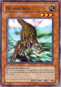 Gilasaurus - Structure Deck: Dinosaur's Rage - YuGiOh