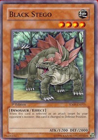 Black Stego - Structure Deck: Dinosaur's Rage - YuGiOh