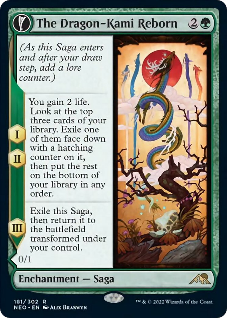 The Dragon-Kami Reborn - Kamigawa: Neon Dynasty - Magic: The Gathering