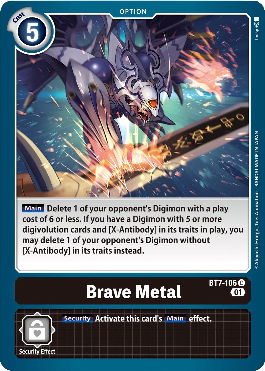 Brave Metal - Next Adventure - Digimon Card Game