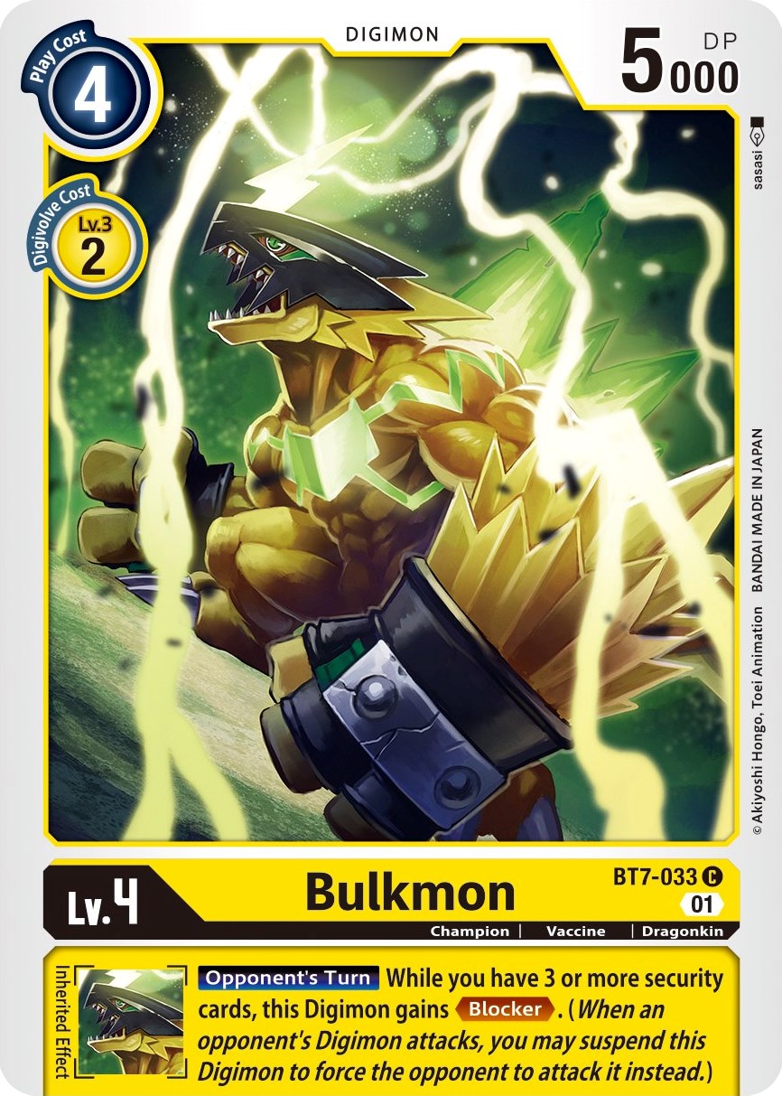 Bulkmon - Next Adventure - Digimon Card Game