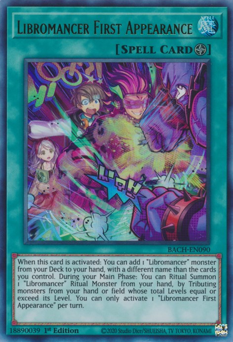 Libromancer First Appearance - Battle of Chaos - YuGiOh