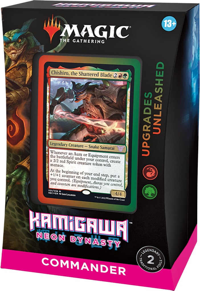 Kamigawa: Neon Dynasty Commander Deck - Upgrades Unleashed - Commander ...