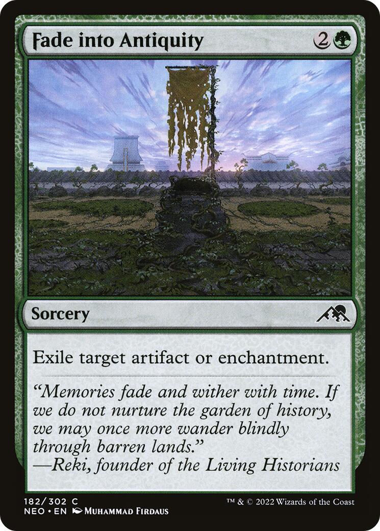 Fade into Antiquity - Kamigawa: Neon Dynasty - Magic: The Gathering