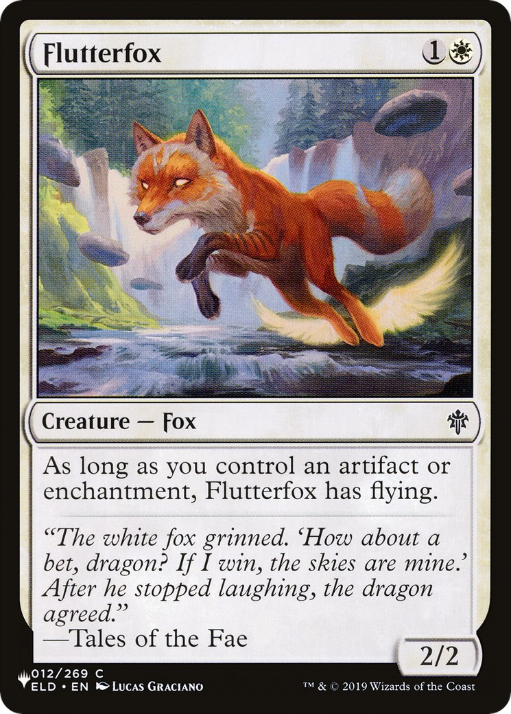 Flutterfox - The List Reprints - Magic: The Gathering