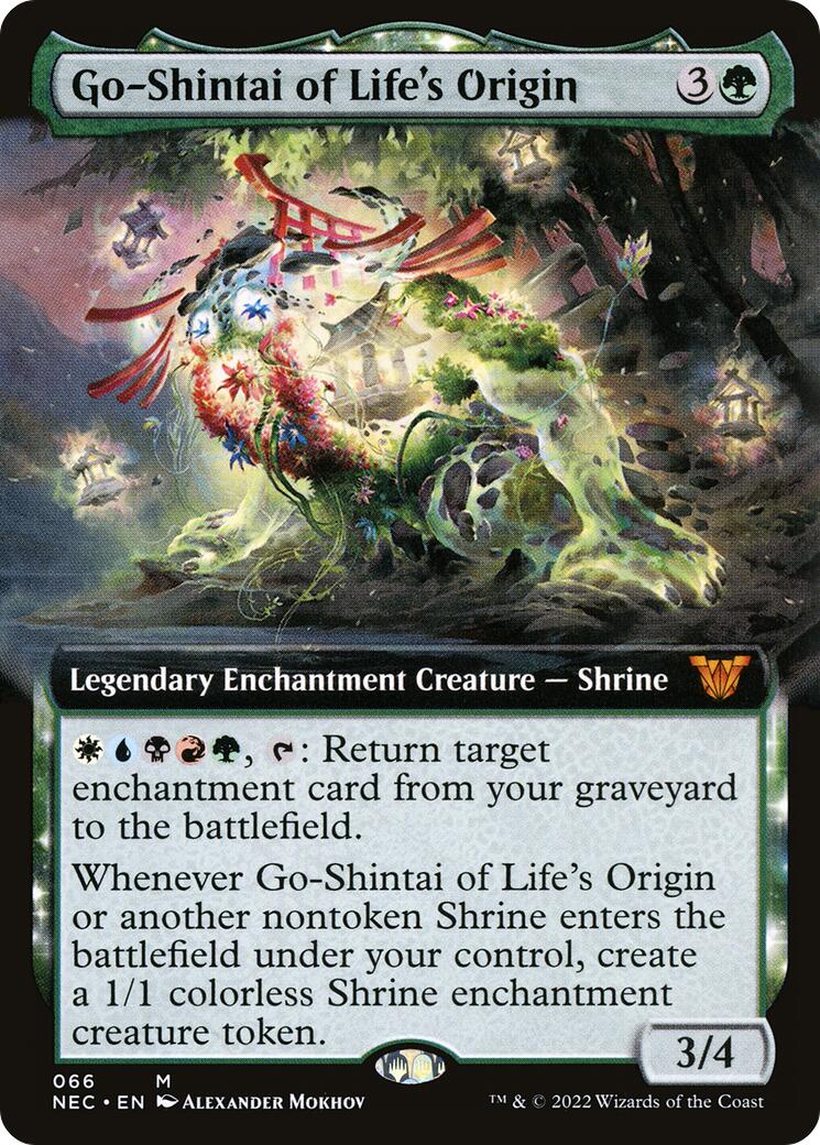 Go-Shintai of Life's Origin (Extended Art) - Commander: Kamigawa: Neon ...