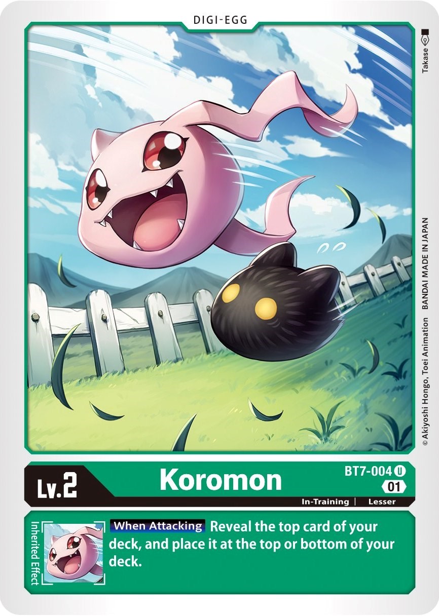 Koromon - Next Adventure - Digimon Card Game