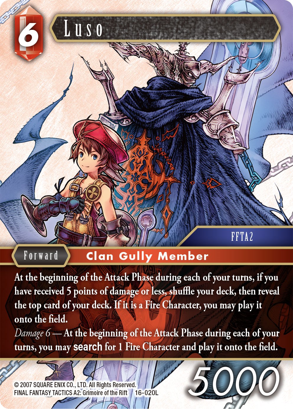 Luso - Emissaries of Light - Final Fantasy TCG