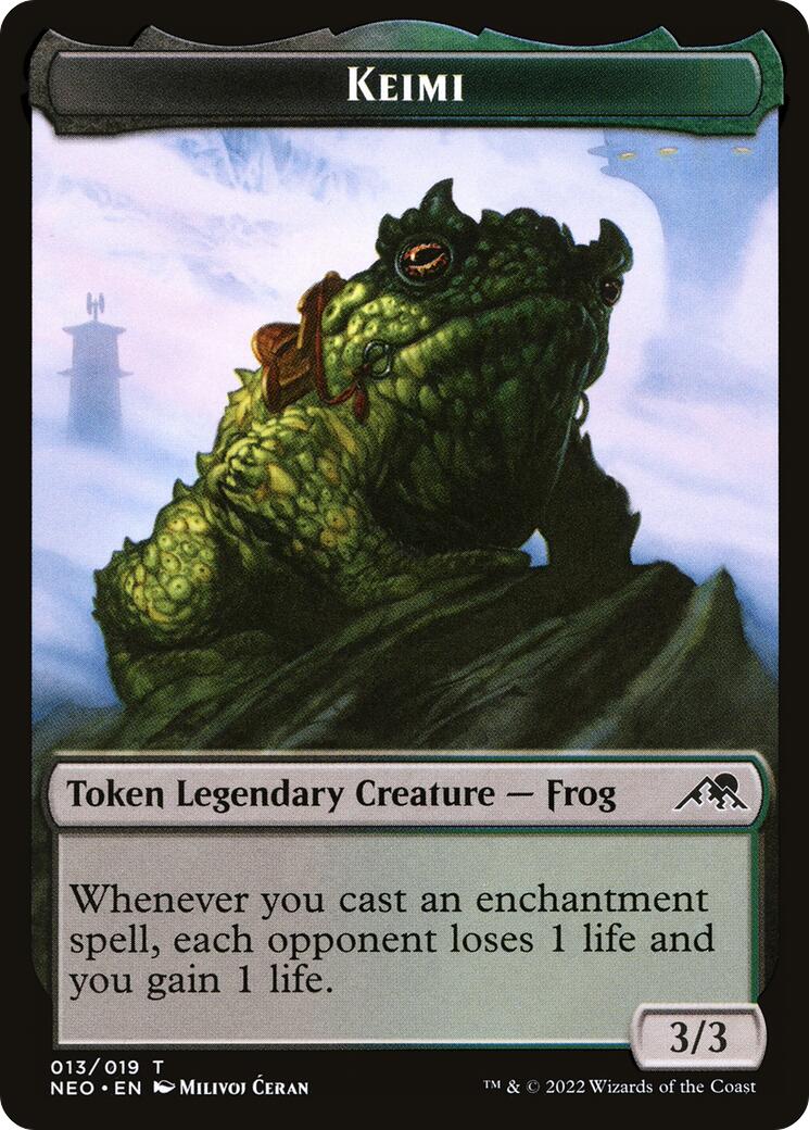 Keimi Token - Kamigawa: Neon Dynasty - Magic: The Gathering
