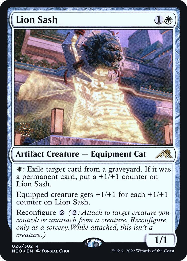 Lion Sash - Prerelease Cards - Magic: The Gathering