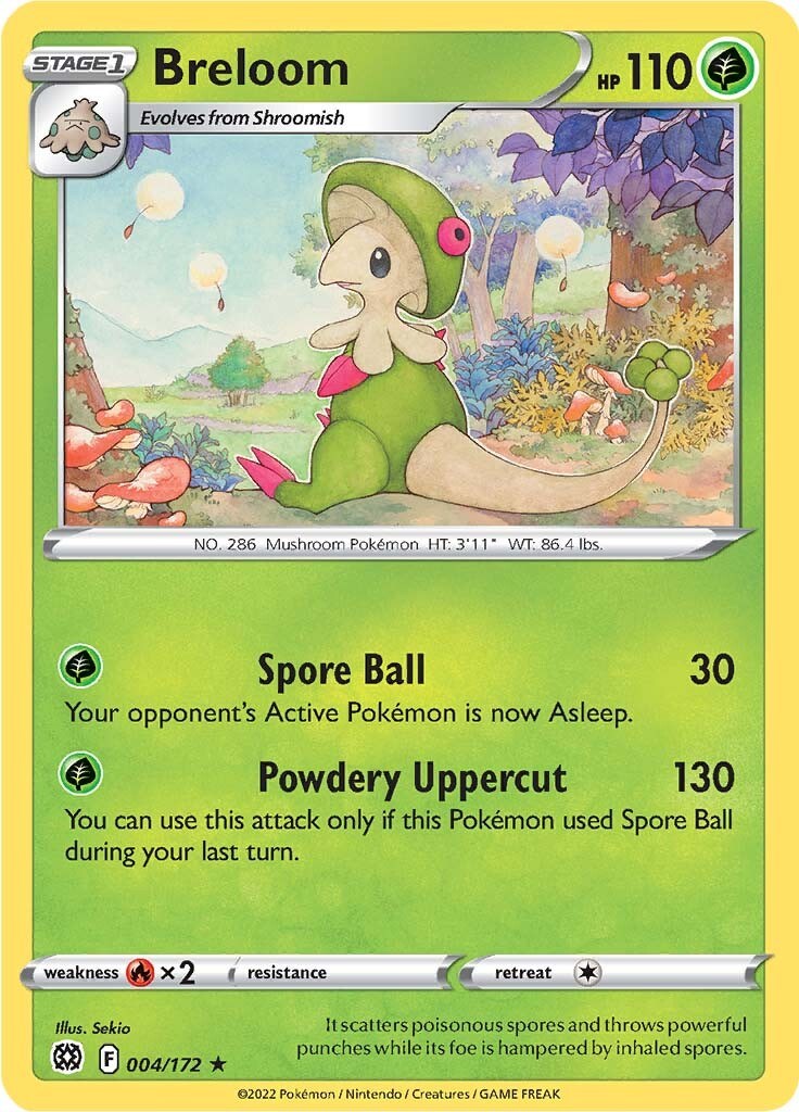 Breloom - SWSH09: Brilliant Stars - Pokemon